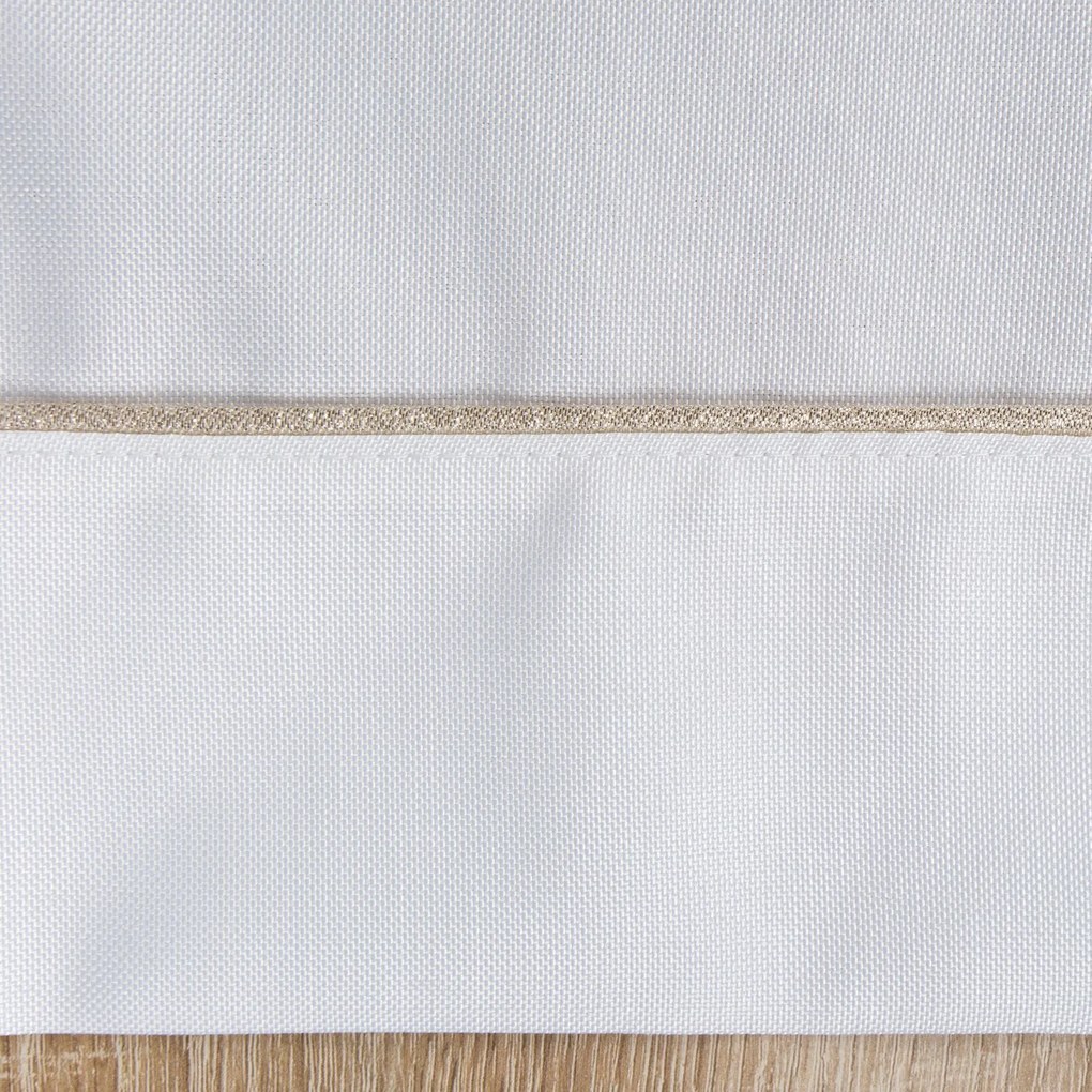 UBRUS MADELE 40X180 CM BÍLÝ