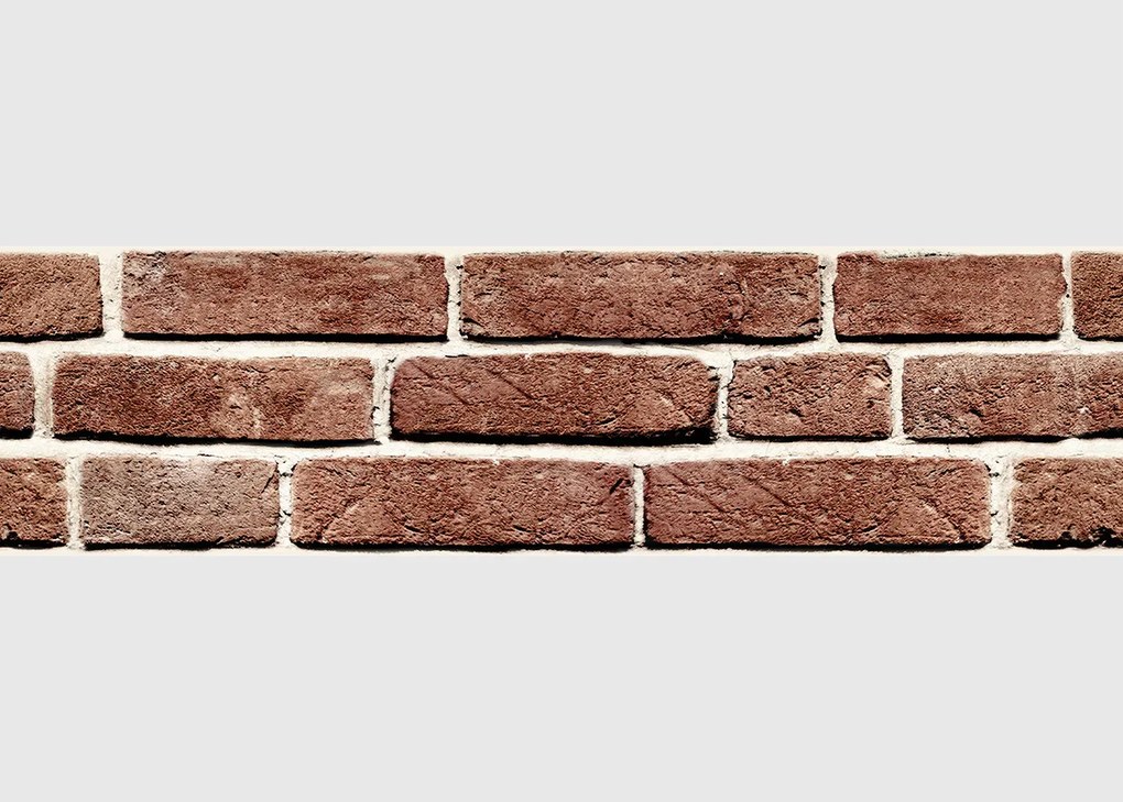 Samolepící bordura na zeď Midlandské Cihly | 5 m x 13.8 cm | DWB8521