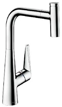 Hansgrohe Talis Select M51 - Dřezová baterie M5115-H300 s výsuvnou sprškou, sBOX, chrom 73853000