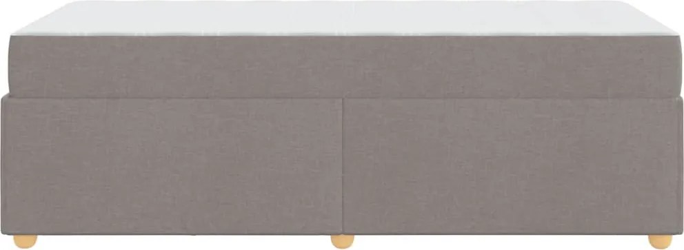 Rám postele Taupe 90 x 190 cm textil 3399325