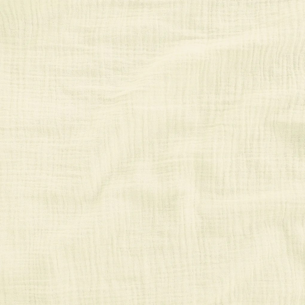Celoroční mušelínový povlak na polštářek Ivory - GOTS Velikost: atypický 45 x 45