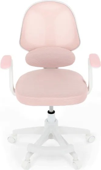 Dětská otočná židle růžová KA-W8008 PINK