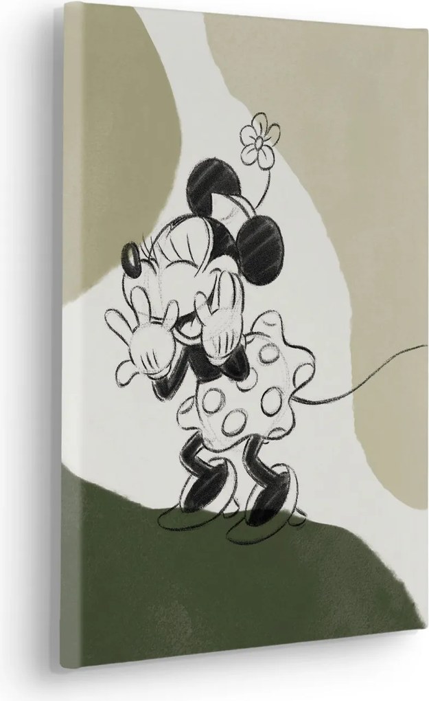 Komar Nástěnný obraz na rámu Disney Minnie Mouse Laughing 30 x 40 cm