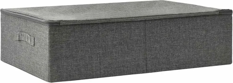 Úložný box textil 70 x 40 x 18 cm antracitový 332903
