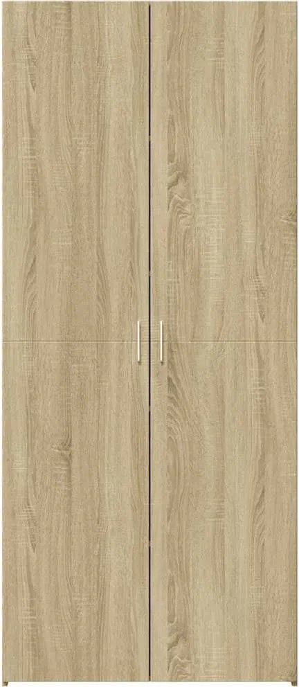 Skříň highboard dub sonoma 70 x 42,5 x 185 cm kompozitní dřevo 3281429