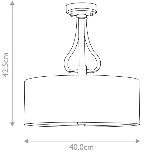 Elstead BATH-FALMOUTH-SF-PC - LED Koupelnový lustr na tyči 3xG9/3W/230V IP44