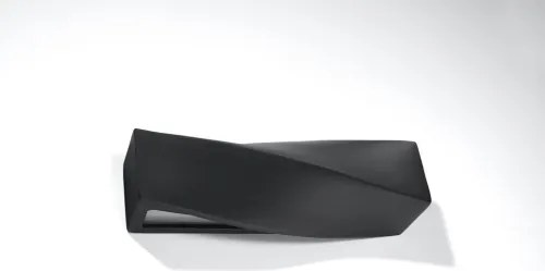 Nástěnné keramické svítidlo SOLLUX Sigma E27 1x60W bez zdroje SL.0870 černá