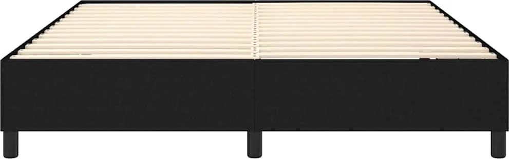 Rám postele s boxspringem černý 180 x 200 cm textil 3120880