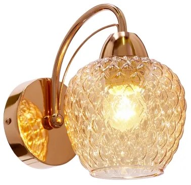 Nástěnná lampa TOBIAS 1xE27/40W/230V rose gold
