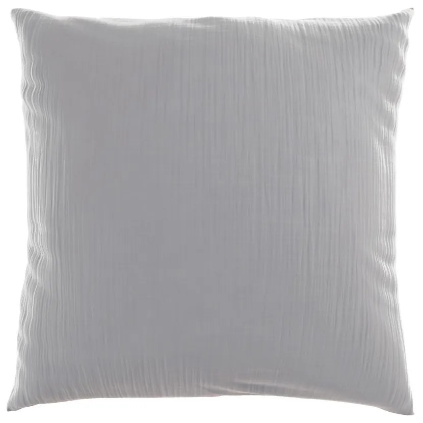 Kvalitex Mušelínový povlak na polštář SVĚTLE ŠEDÝ 70x90cm