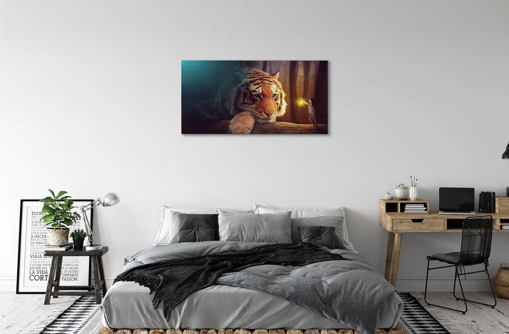 Obrazy na plátně Tiger Woods muž 125x50 cm
