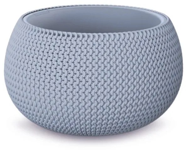 PROSPERPLAST Květináč - SPLOFY BOWL Průměr: 23,9 cm, Barva: antracit