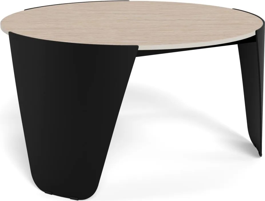 ACTONA Konferenční stolek ALTEA béžový ⌀80 cm