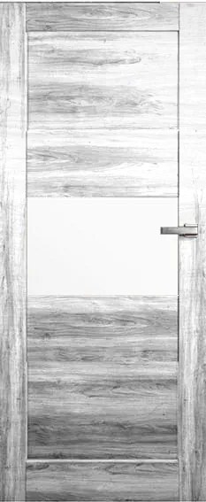 Interiérové dveře vasco doors TEO model 3 Průchozí rozměr: 70 x 197 cm, Orientace dveří: Levé dveře, Dekor: Ořech columbia