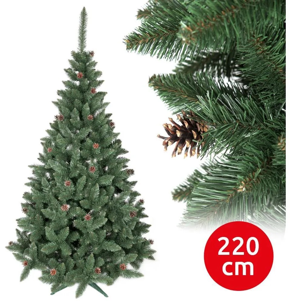 ANMA Vánoční stromek NECK 220 cm jedle AM0025