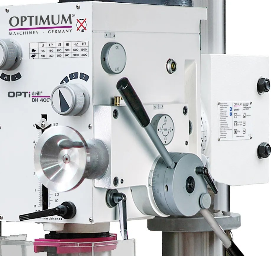 Sloupová převodová vrtačka OPTIdrill DH 40 CTP