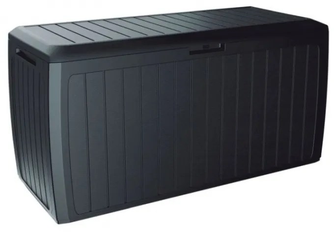 Zahradní box BOARD na polstry a nářadí 290 L - barva antracit (S433) MBBD290-S433