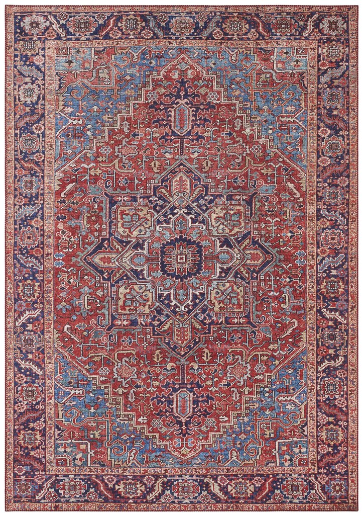 Hanse Home, Kusový koberec Asmar 104012 Orient/Red, 80x150, červená, obývací pokoj