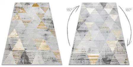 koberec LIRA E1627 Trojúhelníky geometrický, strukturální, moderní, g velikost 240x330 cm | krásné koberce cz