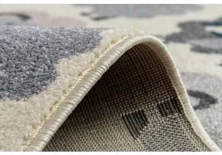 koberec HEOS 78468 krémový / růžový / modro šedý OVCE velikost 160x220 cm | krásné koberce cz