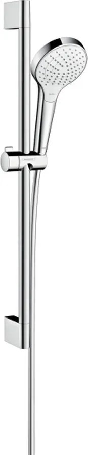 Hansgrohe Croma Select S, sprchová sada Vario se sprchovou tyčí 65 cm, bílá/chromová, HAN-26562400