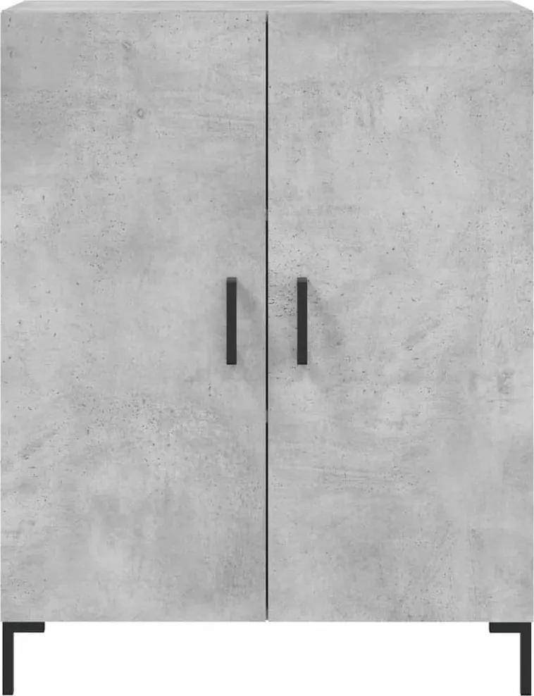vidaXL Skříň highboard 69,5 x 34 x 180 cm kompozitní dřevo [3195679] Barva: Betonová šedá