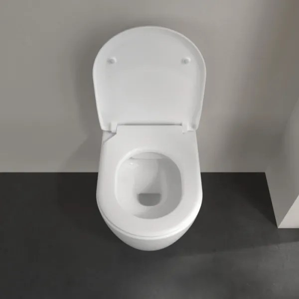 Villeroy & Boch 5656RSR1 - Závěsné WC s prkénkem SoftClose AVENTO keramika/bílá