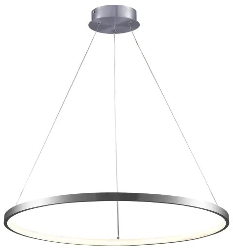 LED Lustr na lanku LEA LED/20W/230V 4000K pr. 50 cm matný chrom