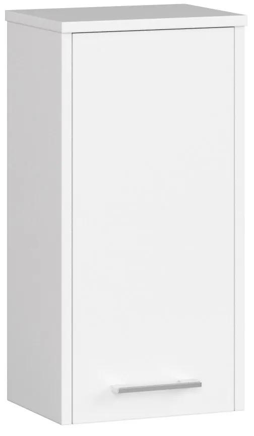 Závěsná koupelnová skříňka Fin 30 cm bílá