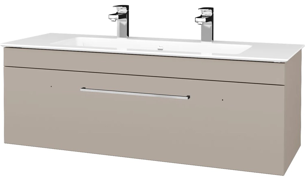 Dřevojas Koupelnová skříň ASTON SZZ 120 Varianta: D09 Arlington / Úchytka T02 / D09 Arlington