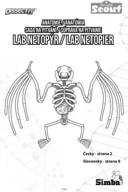 SIMBA Objevuj Pitva netopýra / fialový sliz / 15 cm