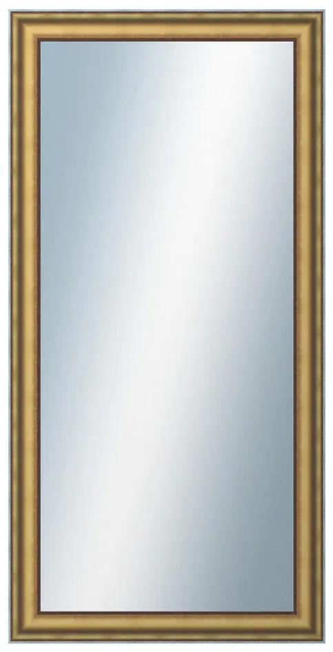 DANTIK - Zarámované zrcadlo - rozměr s rámem cca 50x100 cm z lišty DOPRODEJ|METAL AU prohlá velká (3022)