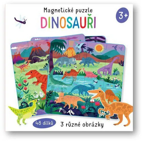 Svojtka Magnetické puzzle Dinosauři