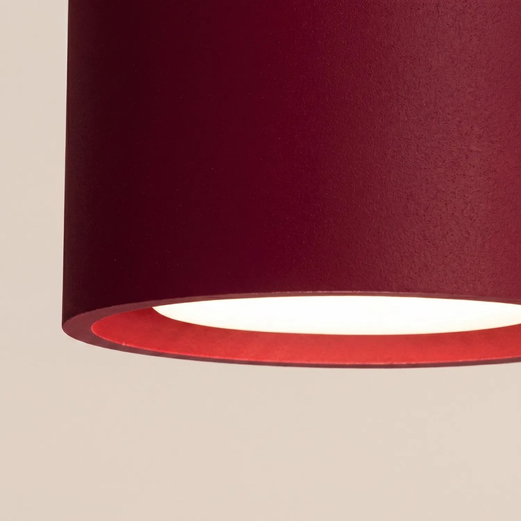 Sollux Lighting Stropní svítidlo MODO 3 bordó GX53