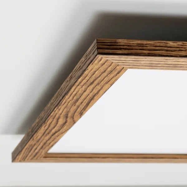 Eglo - LED Přisazený panel SALOBRENA LED/31W/230V hnědá