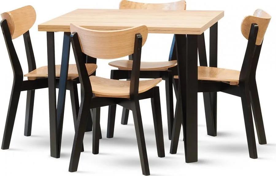 Stima Designová jídelní židle NICO | Odstín: černá