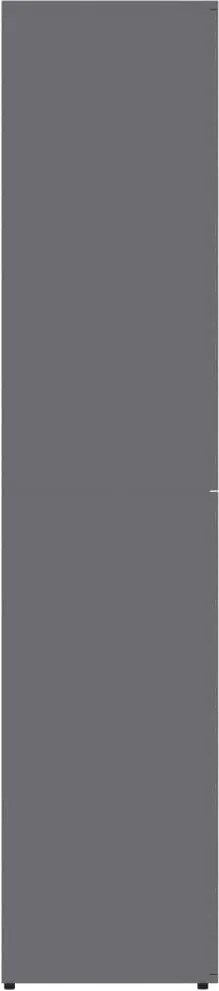 Botník Arina - šedý | 80x39x178 cm