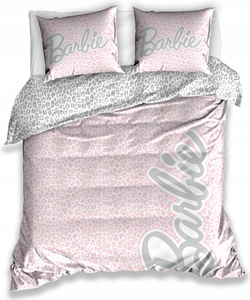Povlečení Panterka Bavlněná Saténová Barbie 160x200