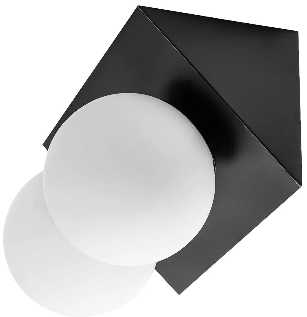 Toolight, nástěnné svítidlo 2xE27 APP1229-2W, černá matná, OSW-40118
