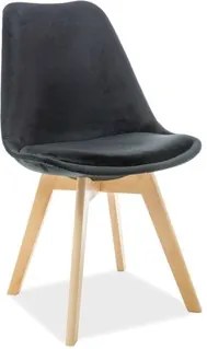 Jídelní židle DIOR buk/černá
