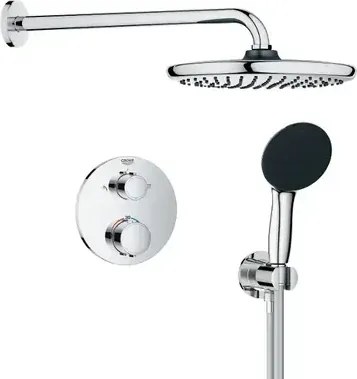 Grohe Precision - Sprchový set s termostatem pod omítku průměr 25 cm c