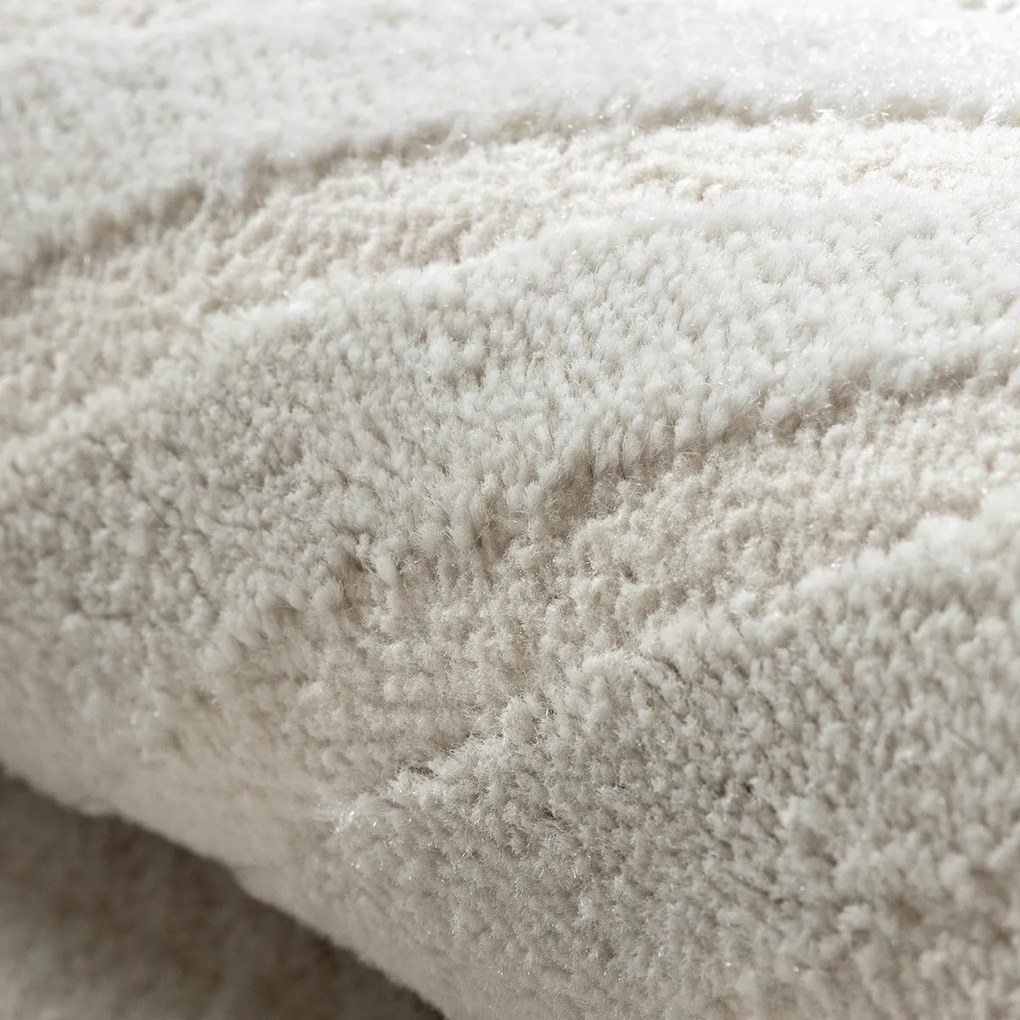 Dywany Łuszczów, Kusový koberec Balance 1503 cream, 160x220, bílá, ložnice