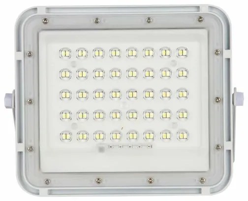 LED Venkovní solární reflektor LED/10W/3,2V IP65 6400K bílá + DO