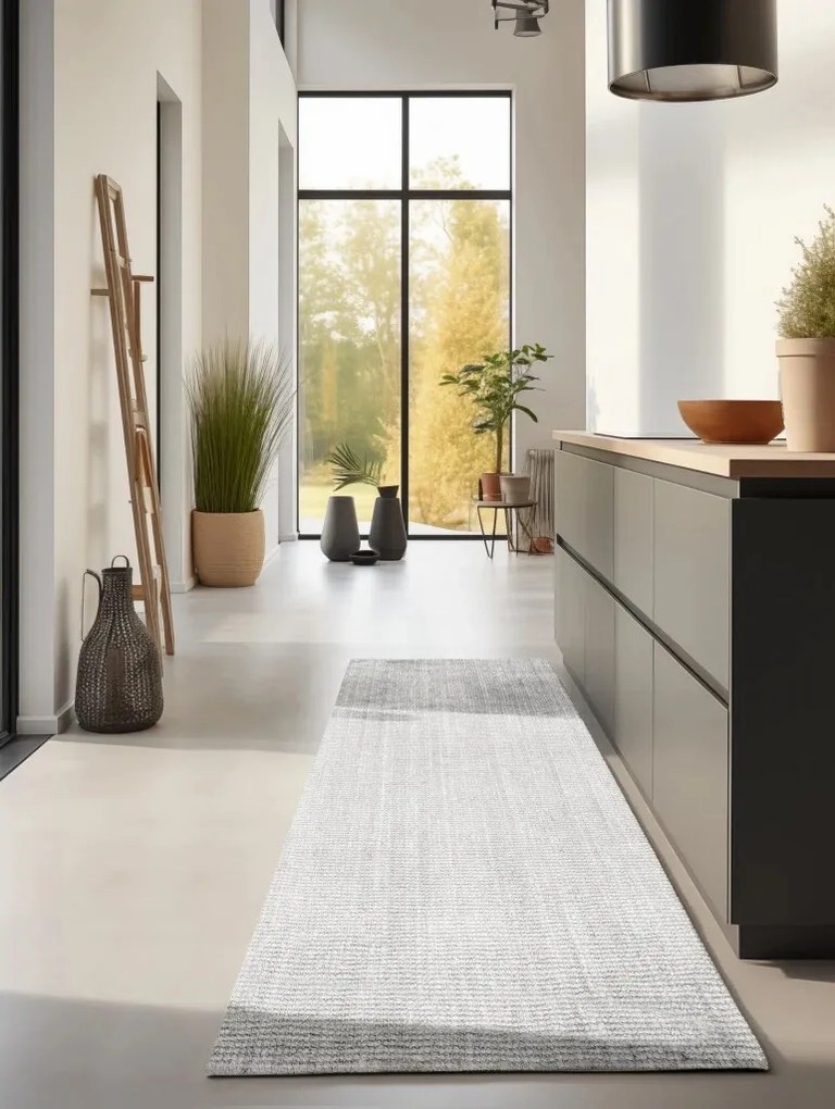 Hanse Home, Koberec běhoun Jaipur 106325 White, 80x200, bílá, chodba / předsíň