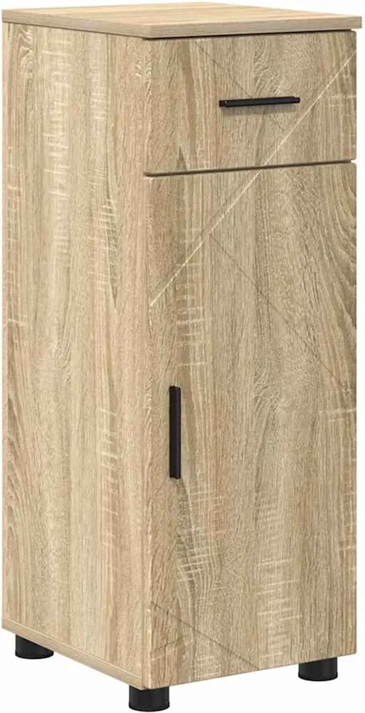 Sada koupelnového nábytku 4 ks Sonoma dub 61 x 35 x 64 cm 3392975