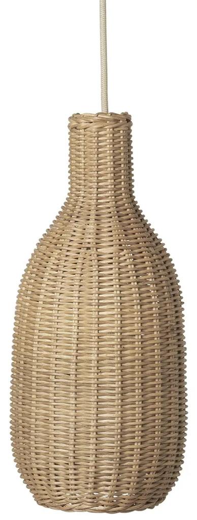 Ferm Living designová závěsná svítidla Braided Pendant Bottle