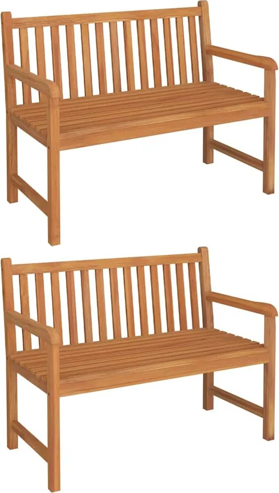 3dílný zahradní jídelní set masivní teakové dřevo 3157150