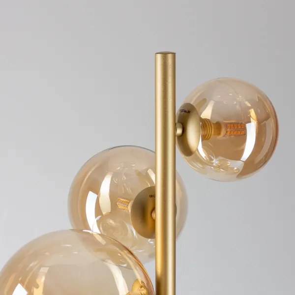 Brilagi - LED Stojací lampa MILLA 7xG9/3W/230V zlatá