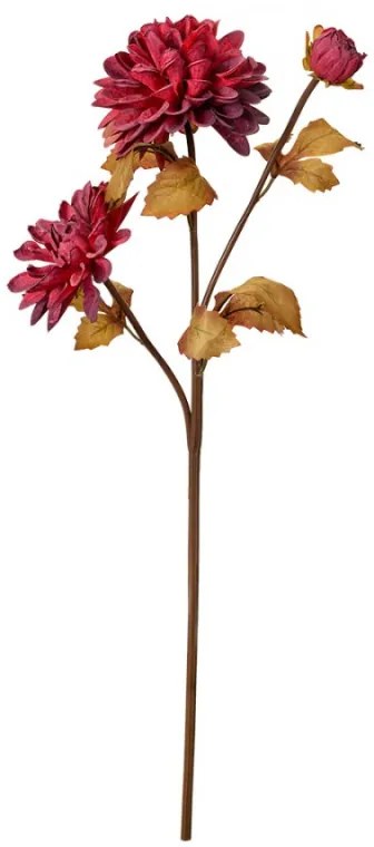 Umělá květina červená Anoukia – 66 cm