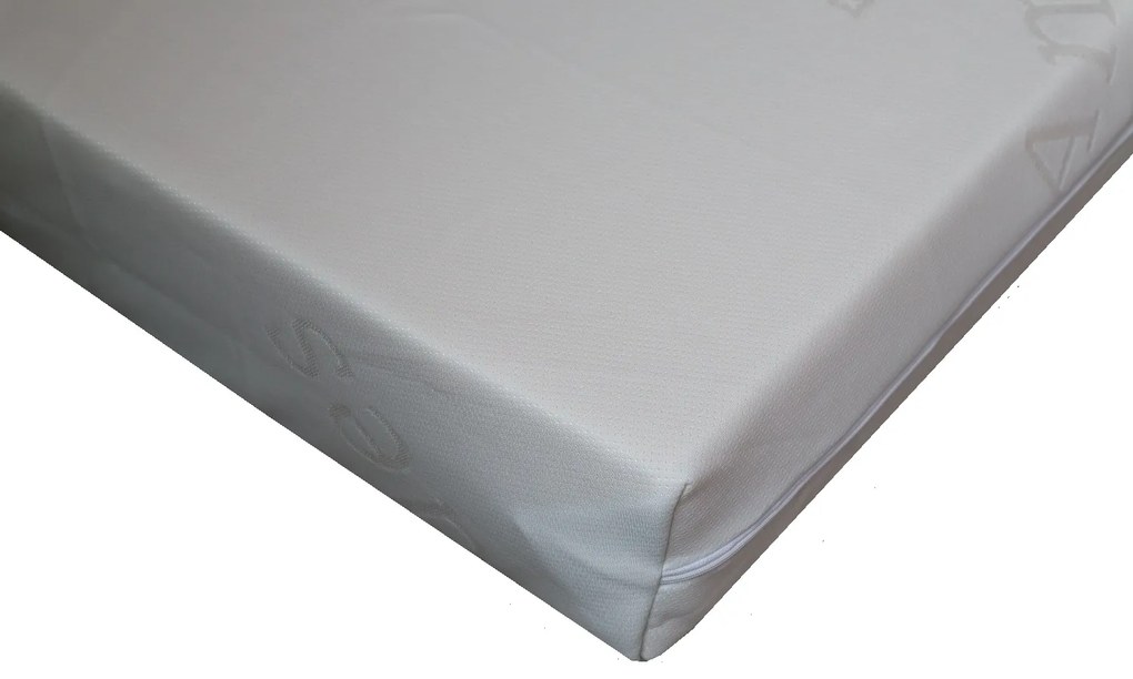 Via-nábytek Potah na matraci HLADKÝ - bílý 180 x 200 5 cm